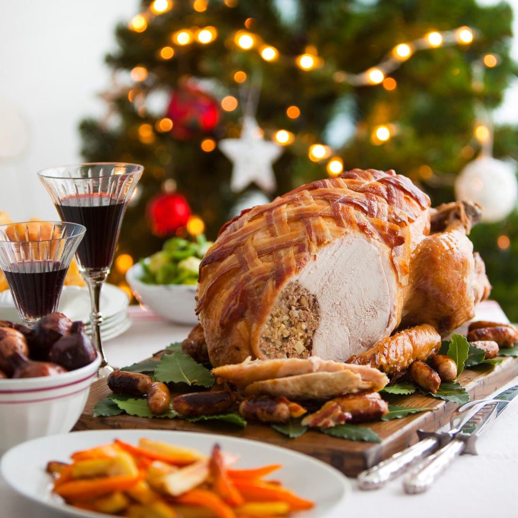Turkey With Chestnut Stuffing
