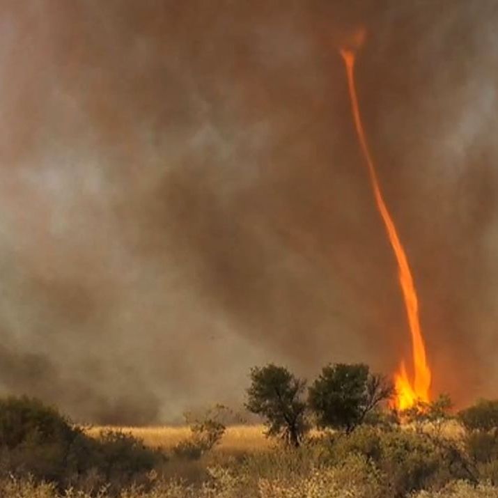 Fire Tornadoes On The Sun