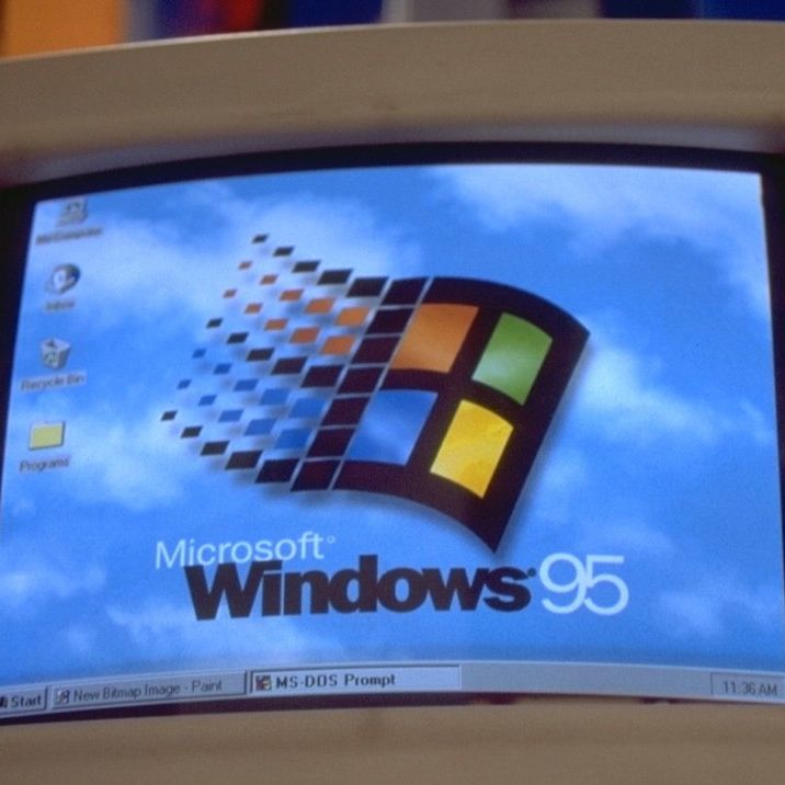 Microsoft Windows 95 Computer