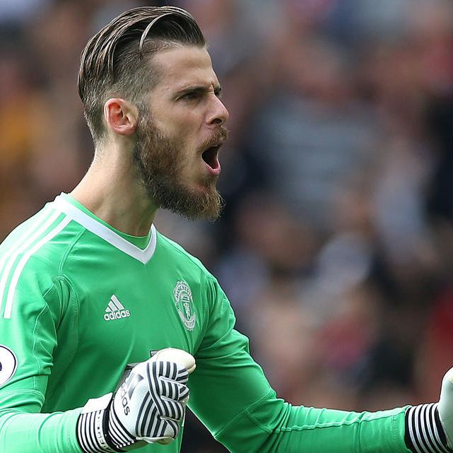 David De Gea Man Bun