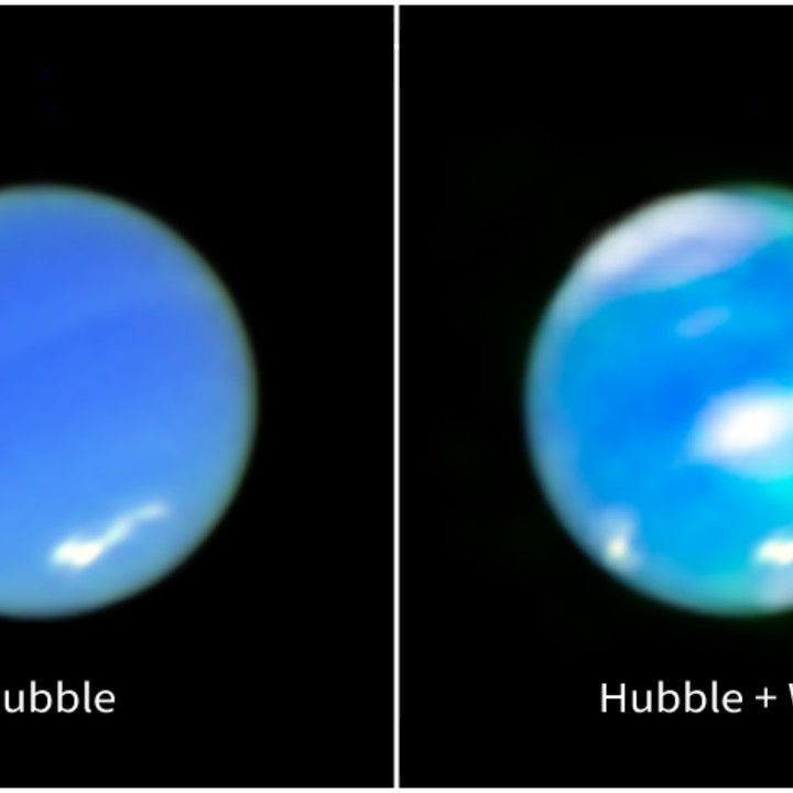 Hubble Images Of Neptune