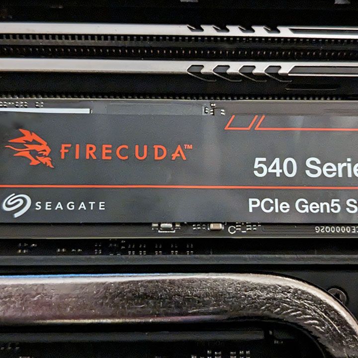 Seagate FireCuda 540 PCIe 5.0 SSD review | PC Gamer Seagate FireCuda 540 PCIe 5.0 SSD review | PC Gamer