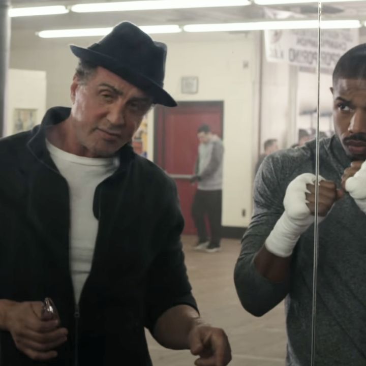 Sylvester Stallone Crying Face