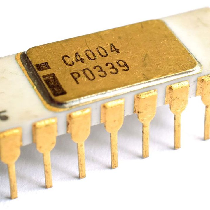 Intel 4004 Computer Microprocessor