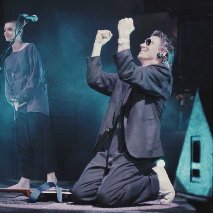 Sinead O’Connor stepped onto the stage with no shoes, no hair, and no ...