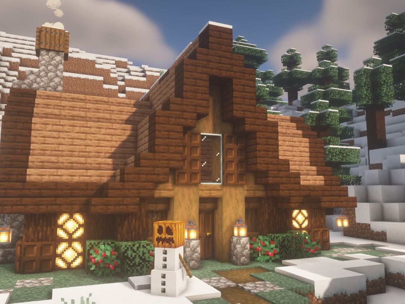 Minecraft House Blueprints Step By Step