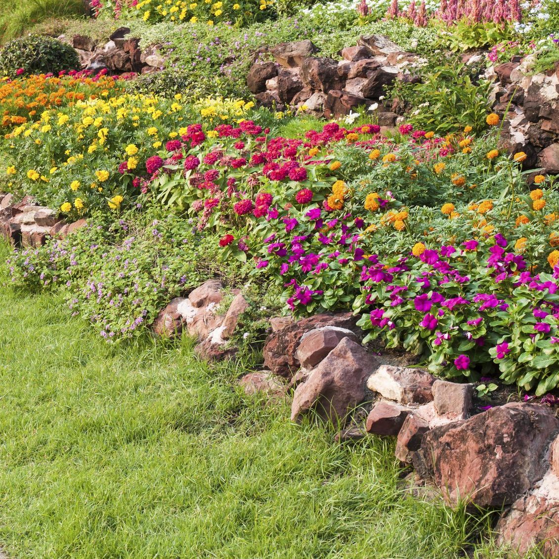 Flower Garden Weed Control
