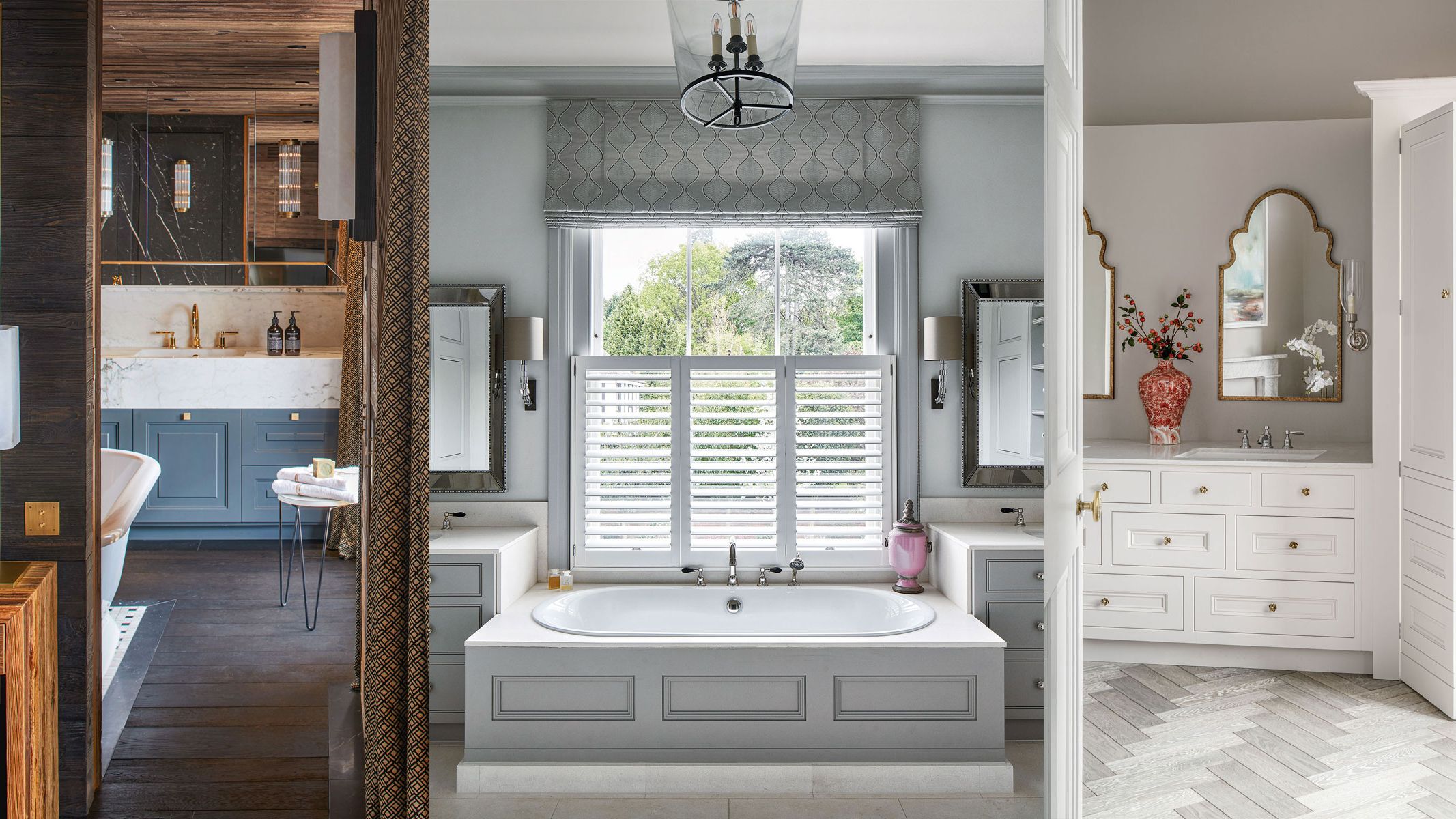 Jack And Jill Bathroom Layout Corner
