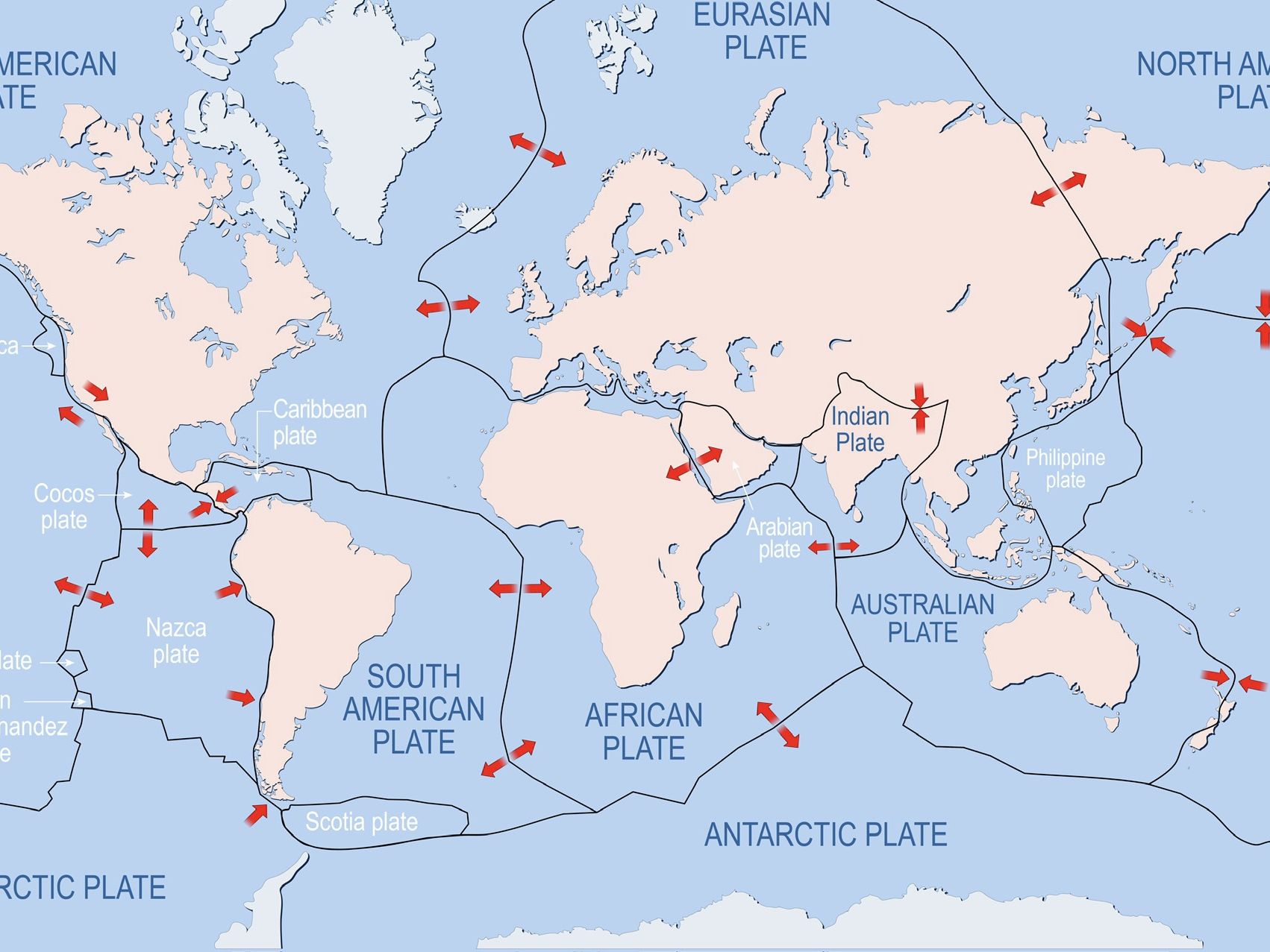 Tectonic Plates Volcanoes