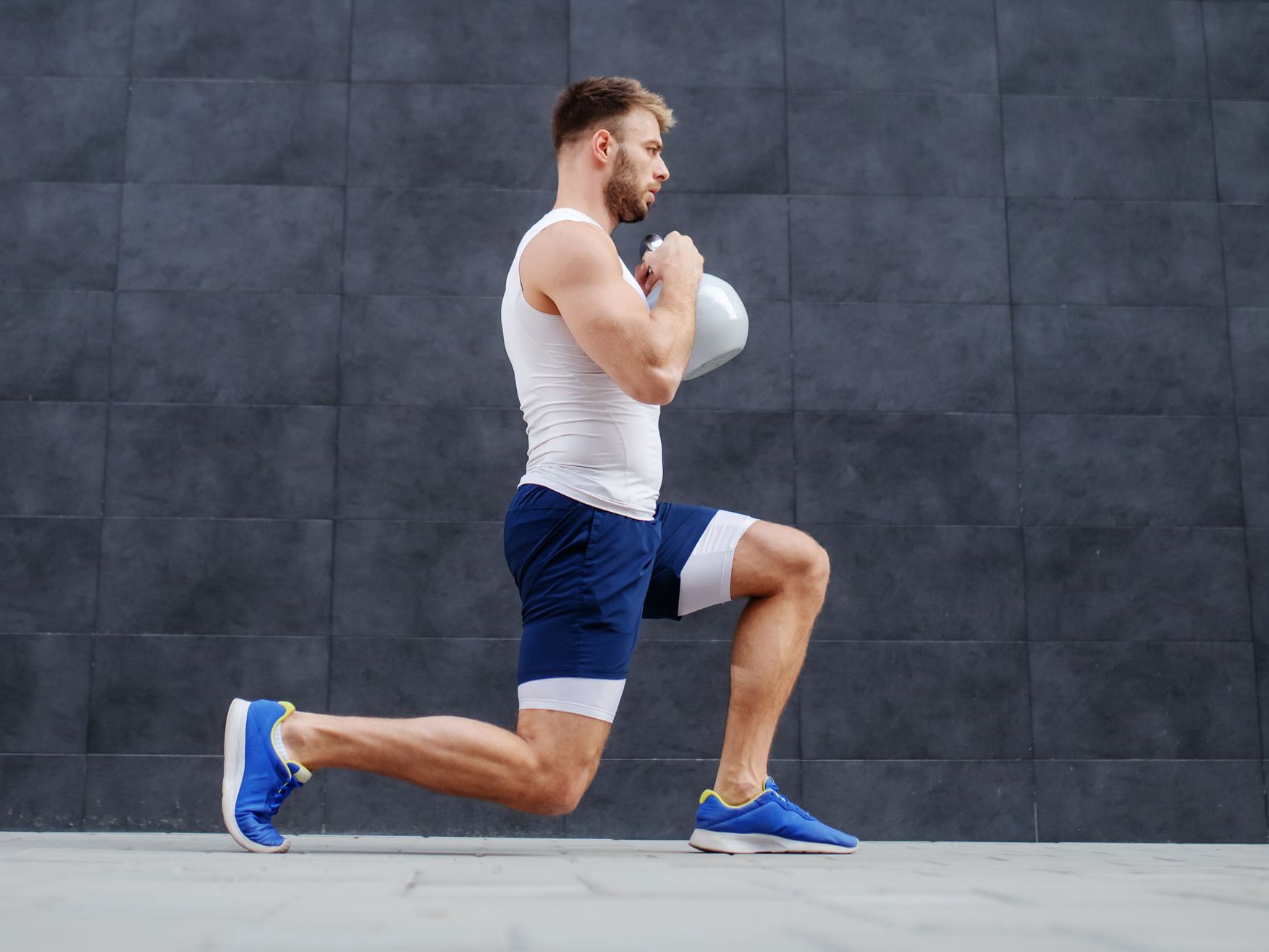 Lunge Front Kick Exercise
