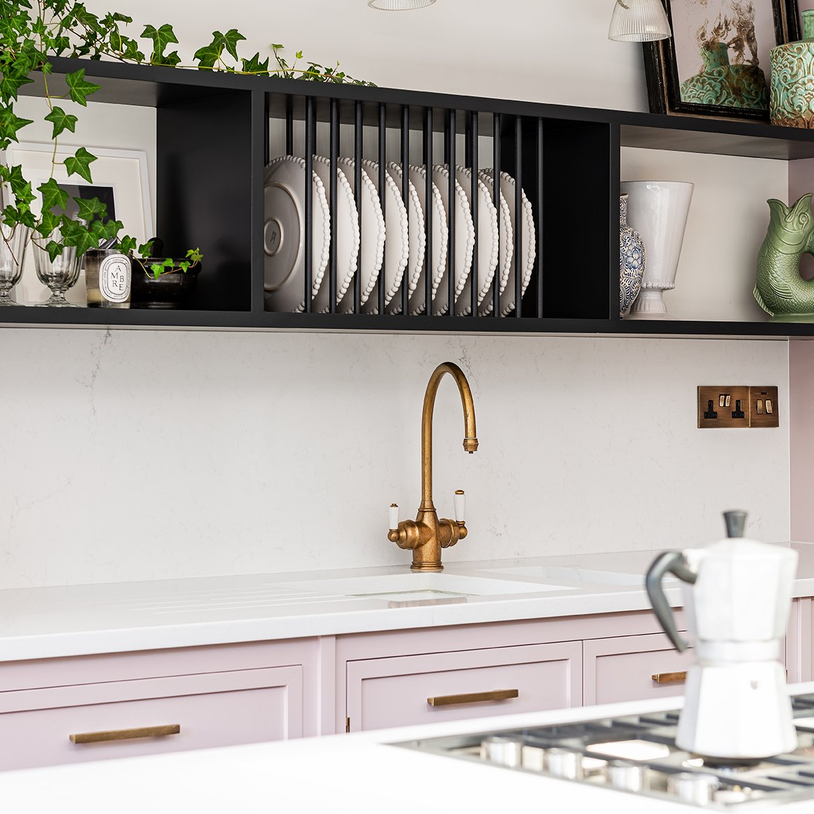 Kitchen Cabinet Plate How To Build A Plate Rack This Old House