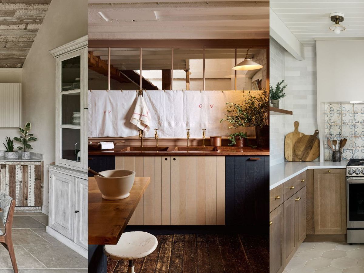 White Rustic Kitchen