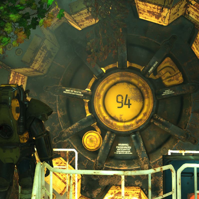 Vault 111 Door Closed