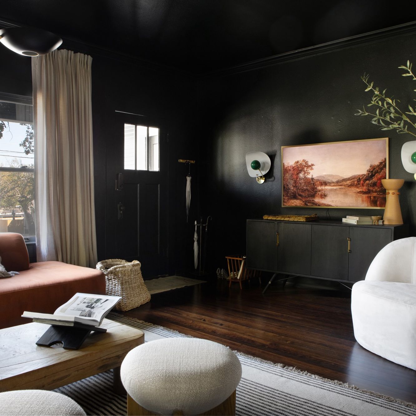 Dark Paint Bedroom
