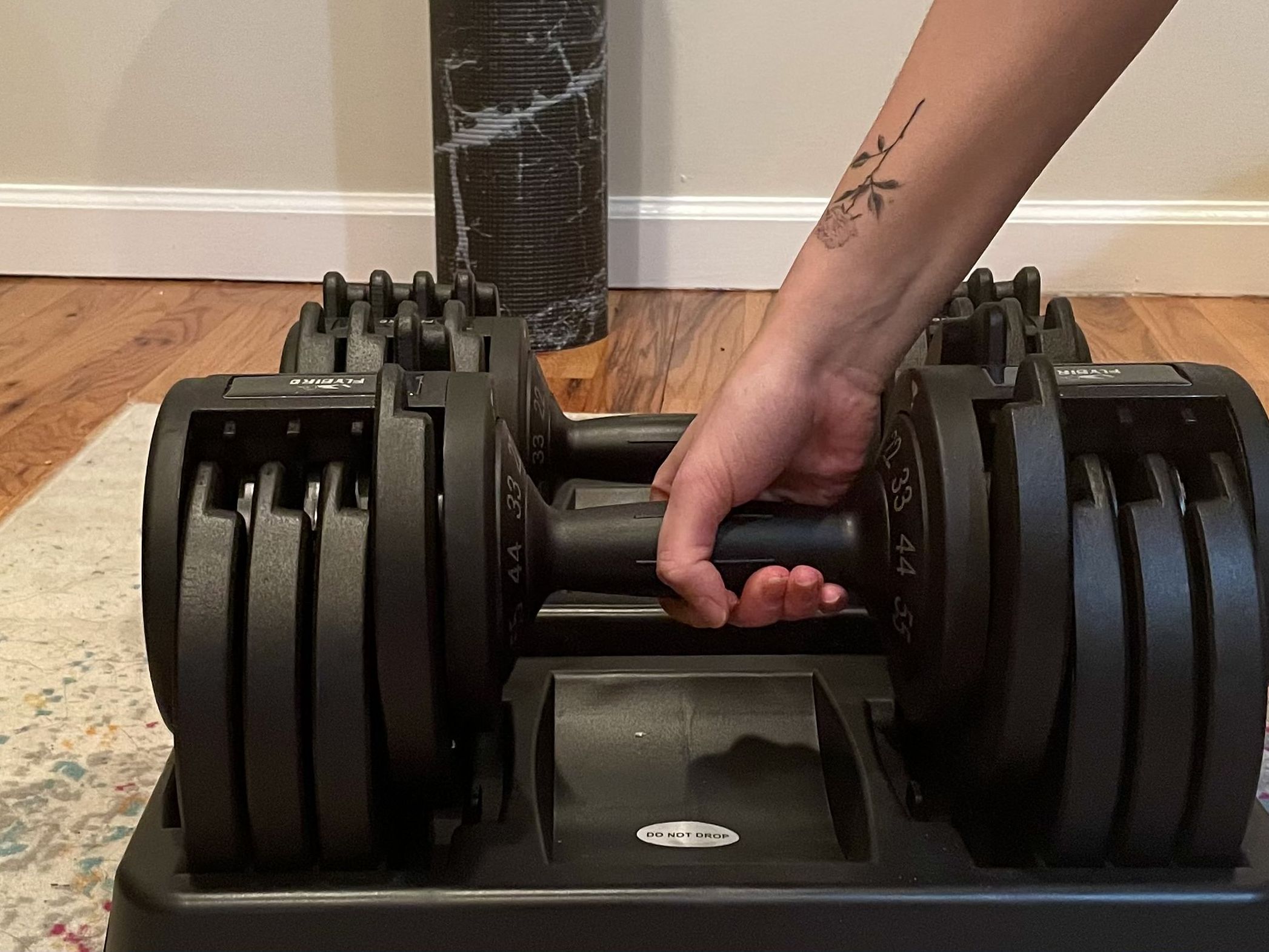 Powerblock Elite Usa PowerBlock Dumbbell Rack Stand With Storage Tray ...