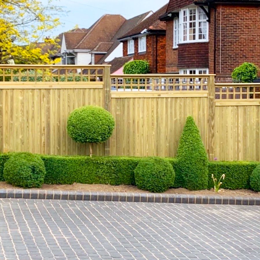 Fence Post Driveway Ideas