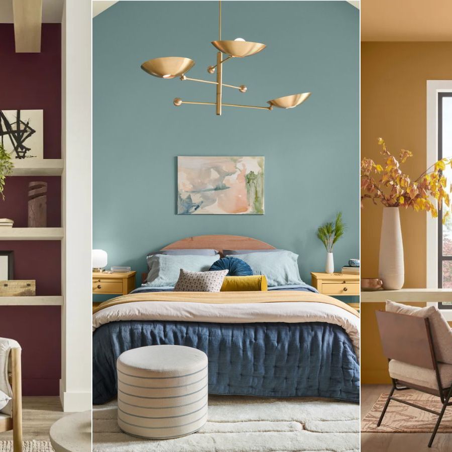 Blended Cool Wall Paint Colors