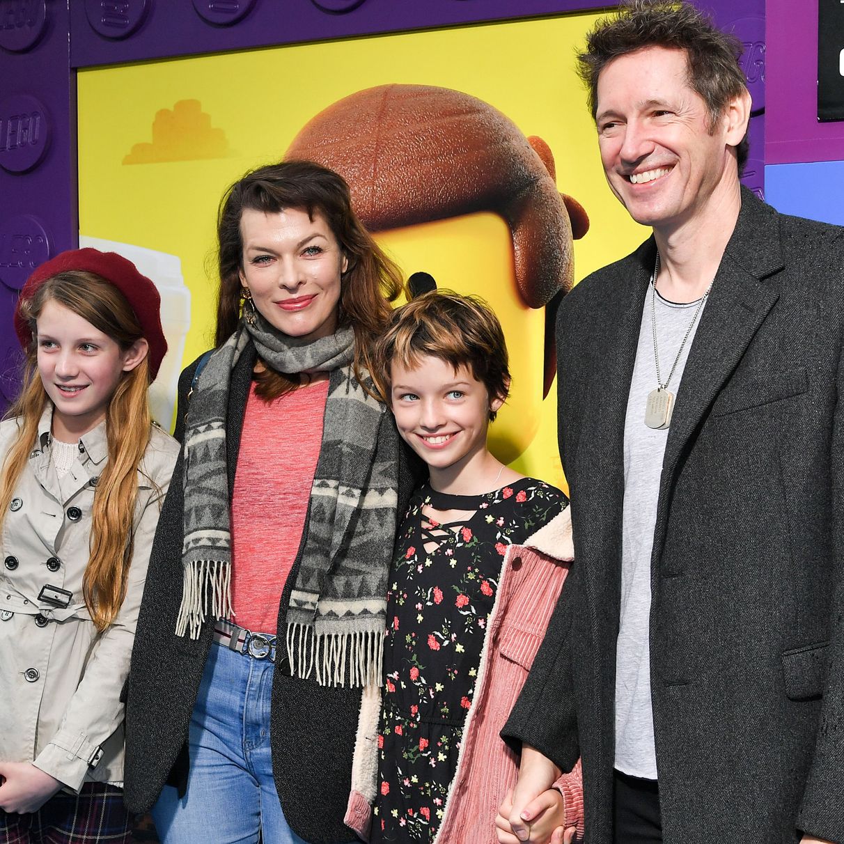 Milla Jovovich Kids