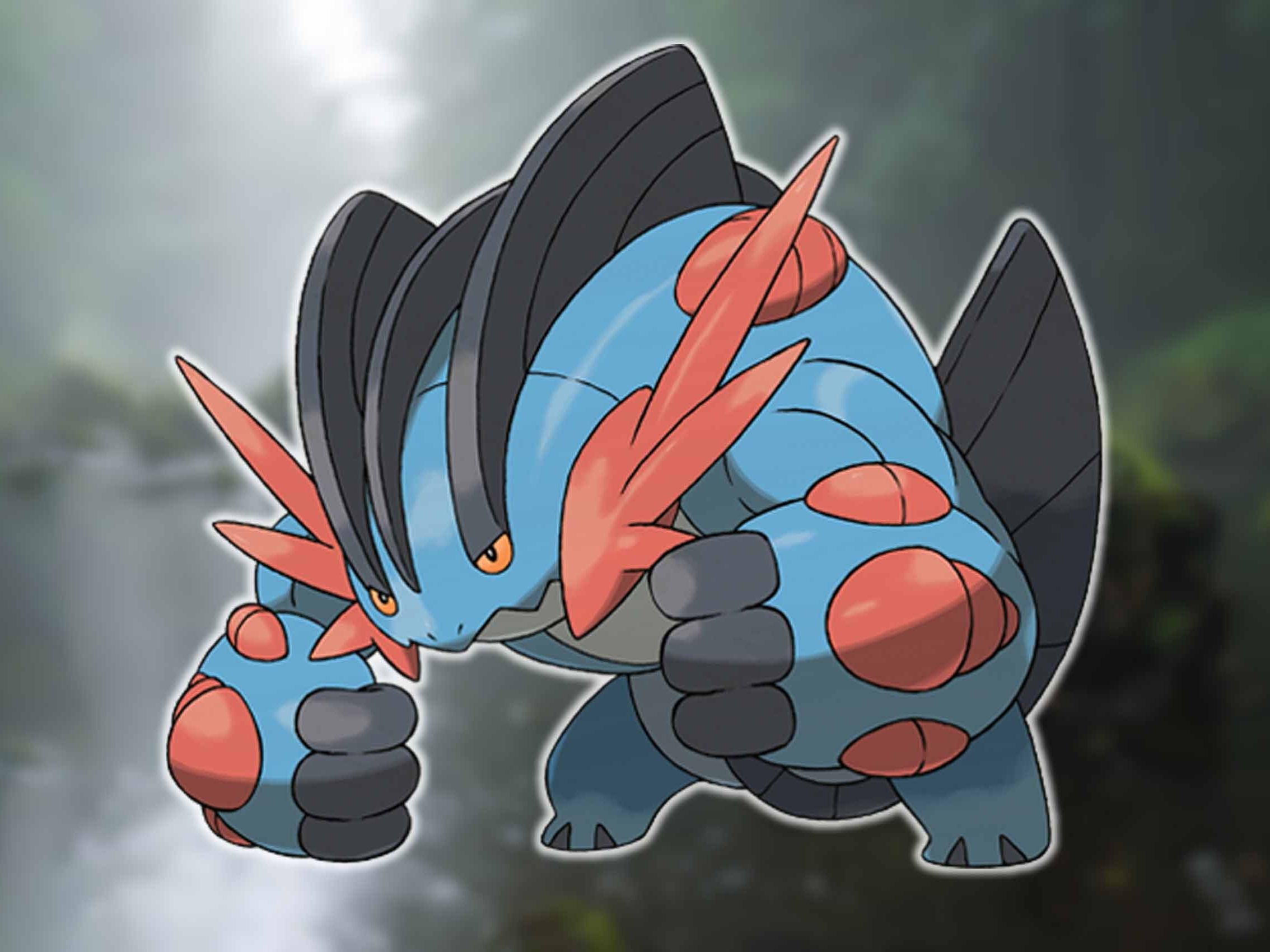 Mega Swampert Ex Card