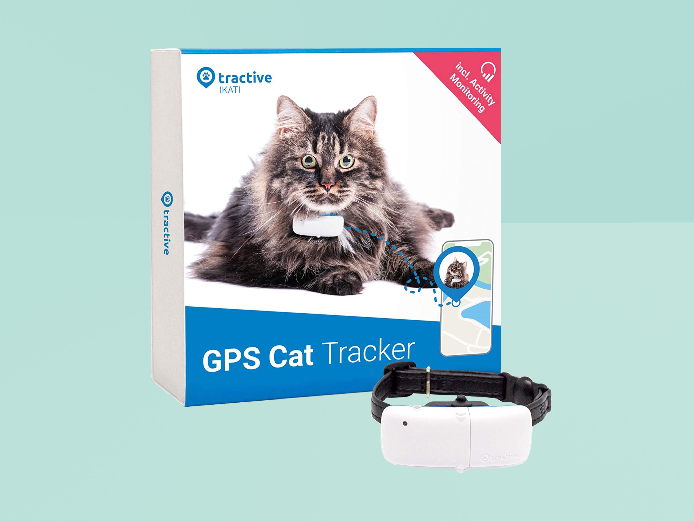 Gps Dog Collar Tractive GPS Cat Tracker - Waterproof, Real-Time ...