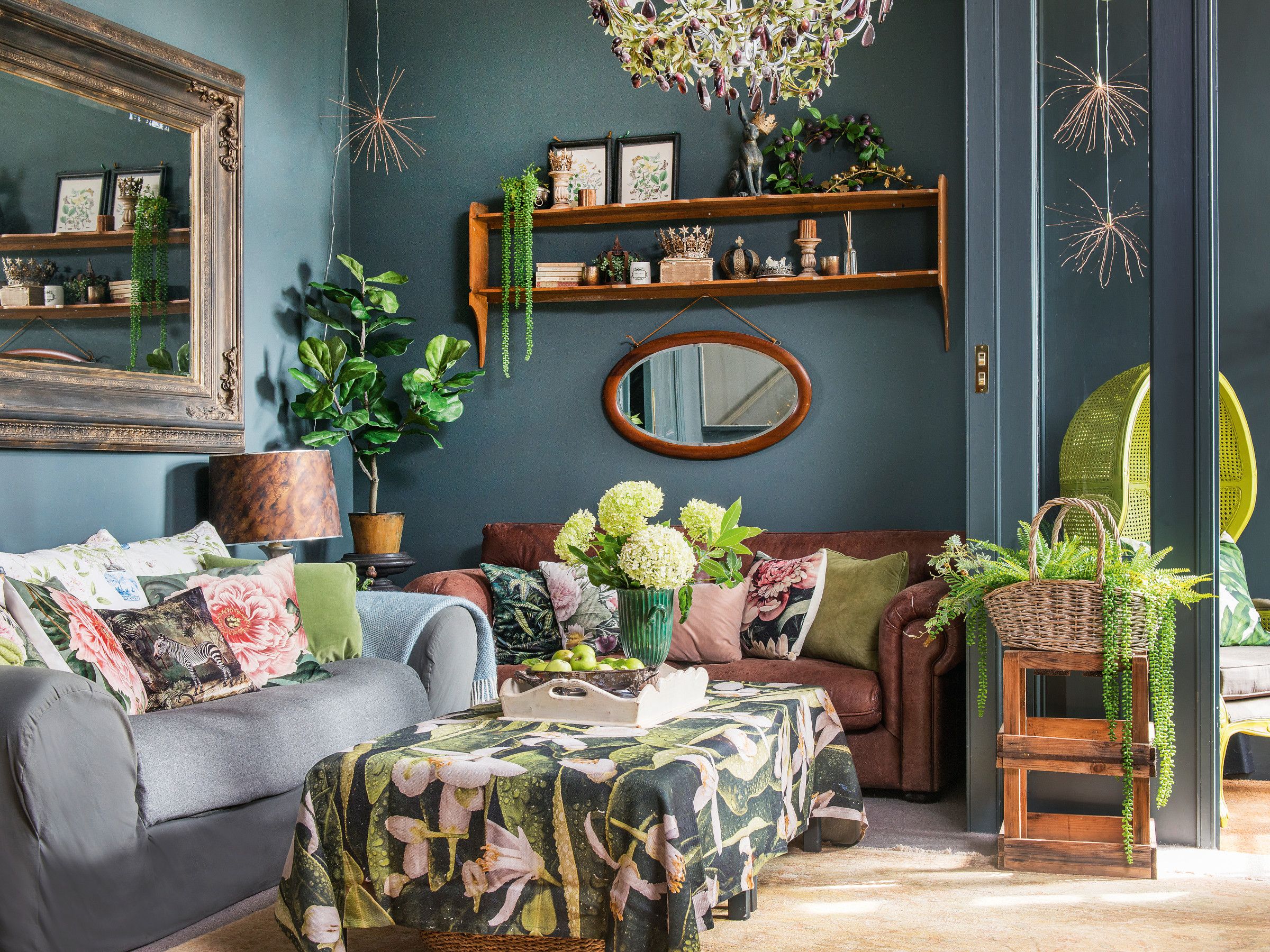 Blue Boho Den