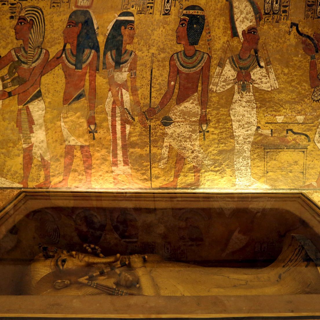 King Tutankhamun Tomb Wall Writing