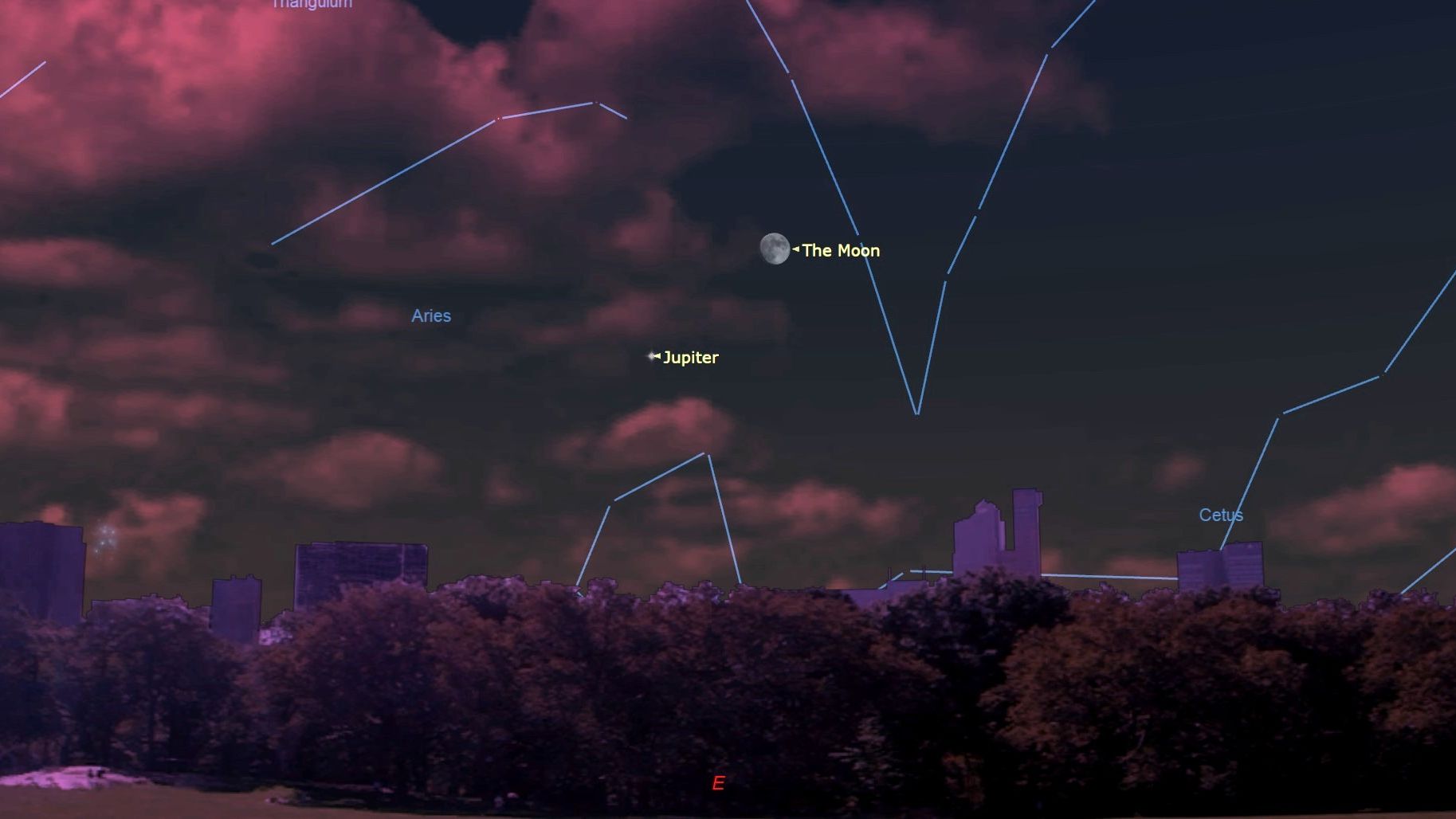 Jupiter And The Moon Shine Together Tonight How To See It