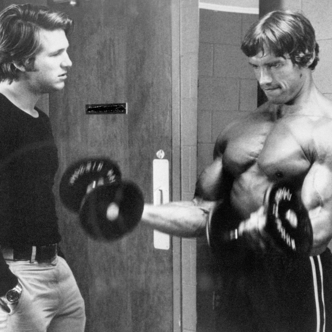 Arnold Schwarzenegger Bodybuilding Positur