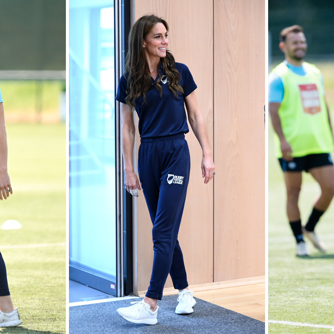Kate Middleton, Gymnastique Olympique It's A Sporty Look For Rugby