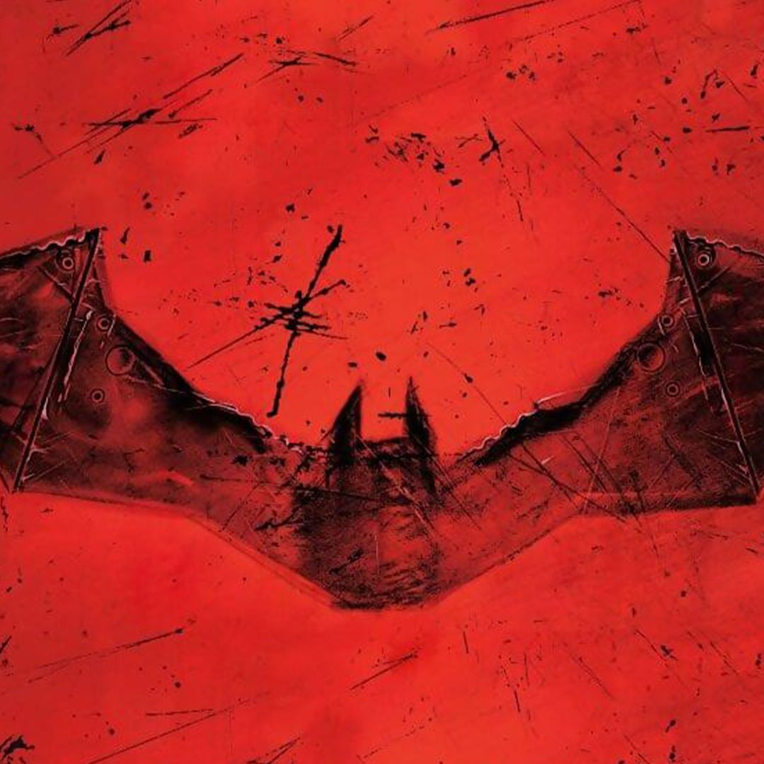 Batman With Red Bat Symbol