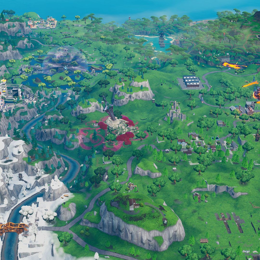 Fortnite Map Season 1 Chapter 1 Map Download Free 3D Model By