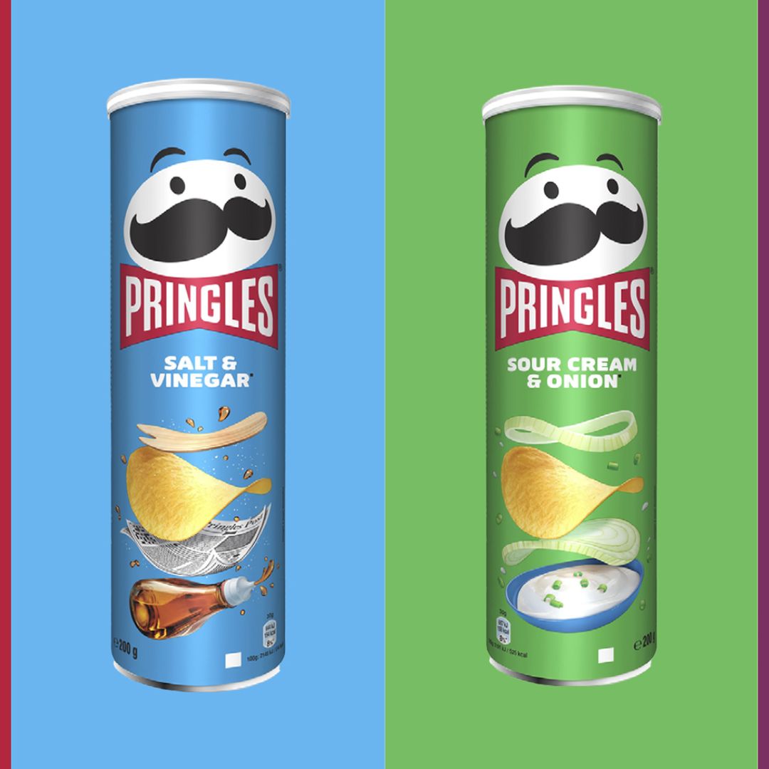 Evolutie Van Het Pringles Logo