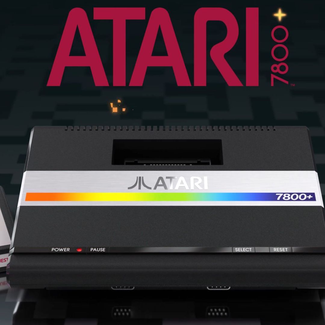 Atari 7800 System Atari Flashback Mini 7800 Classic Game Console (AC