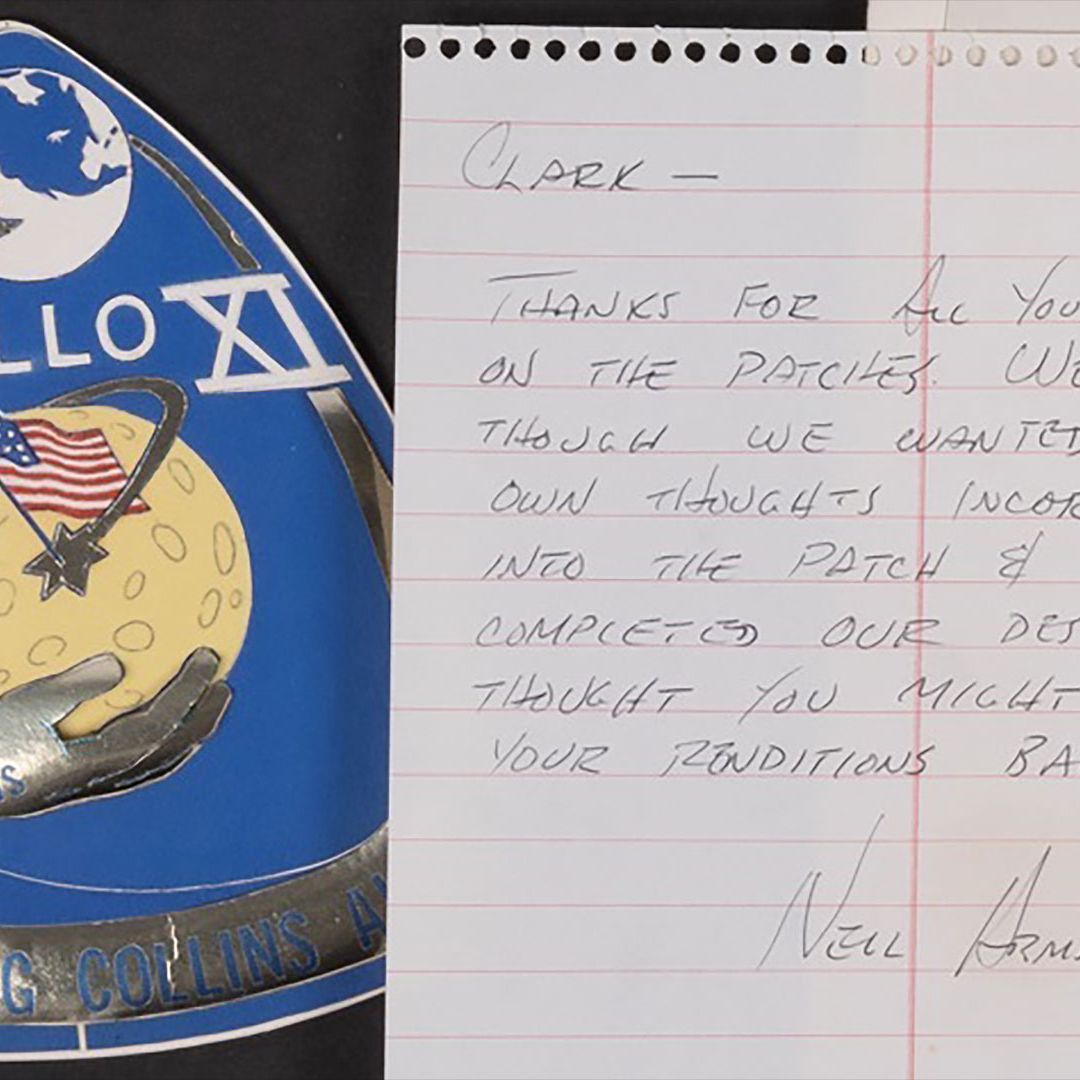 Neil Armstrong Mission Name Patch