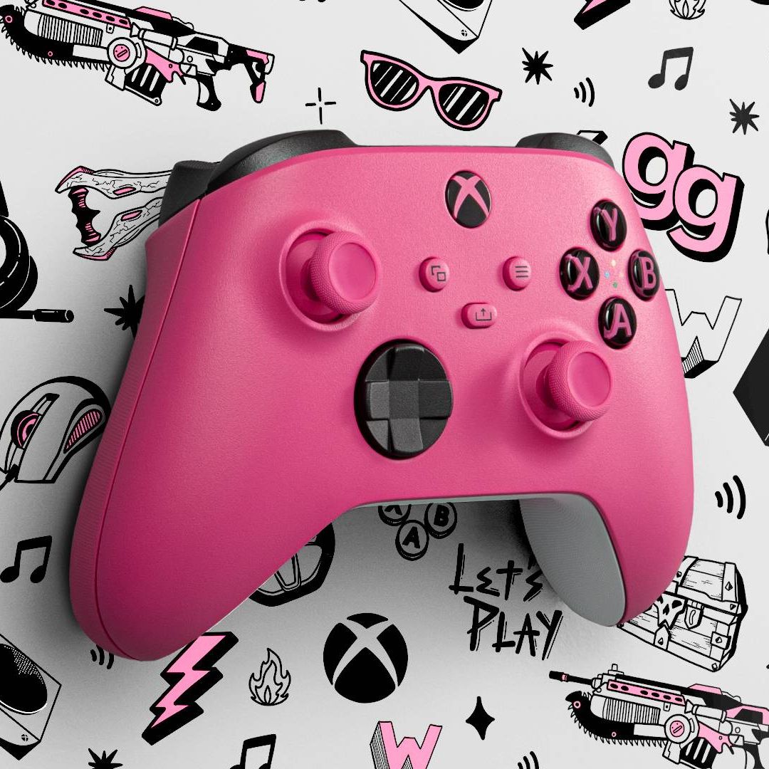 Pink Xbox Logo