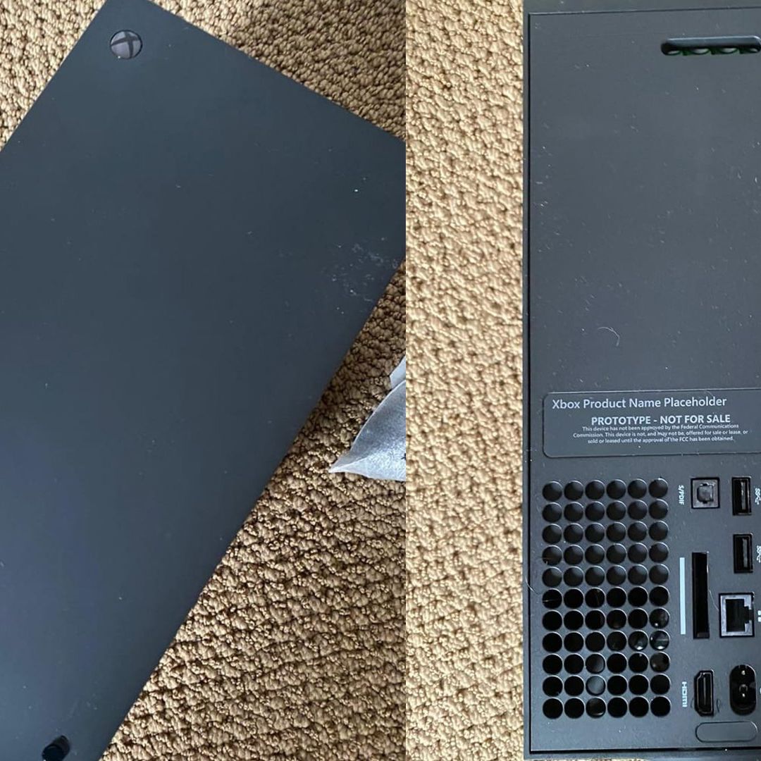 Xbox Series X Leak Reveals Prototype Console Rear Ports