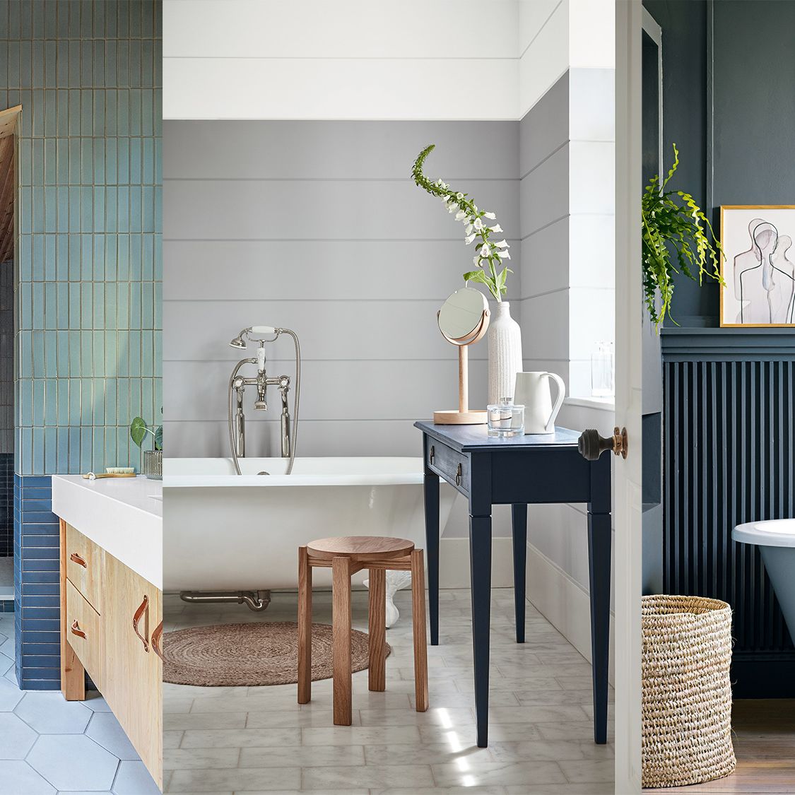 What Color To Paint Bathroom With Blue Vanity Bathroom - Infoupdate.org