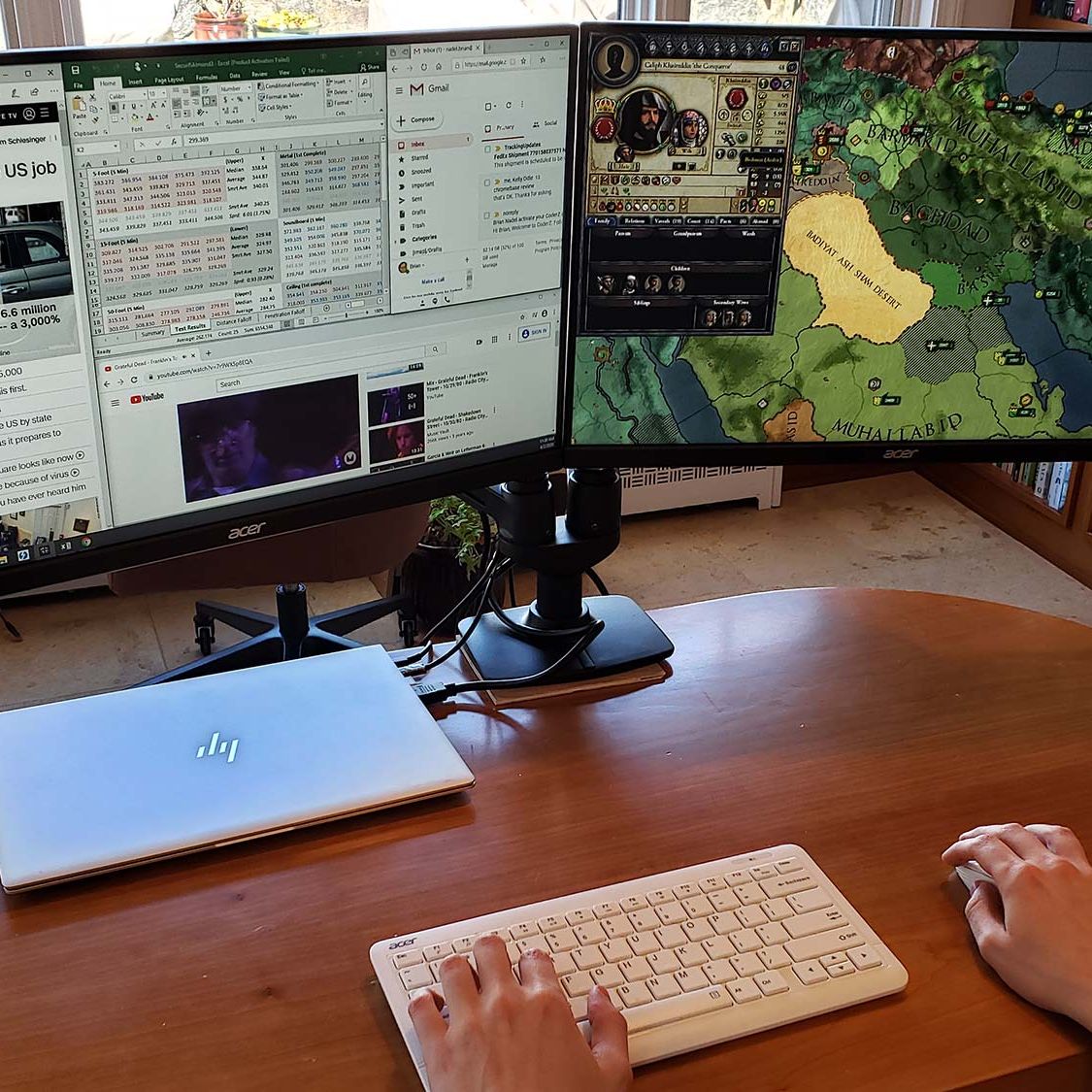 Multiple Computer Monitors