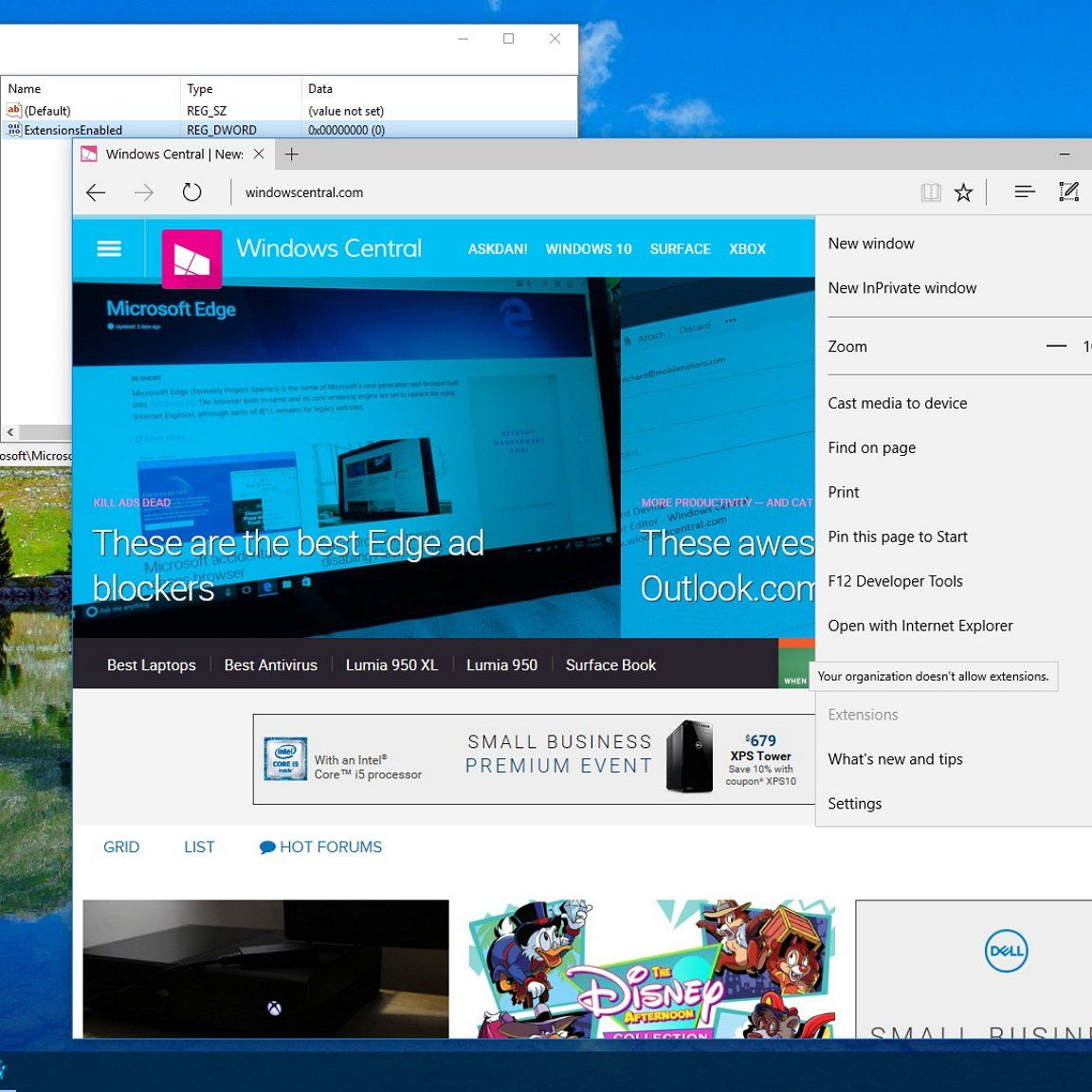 Enable Or Disable Extensions In Microsoft Edge Tutorials How To