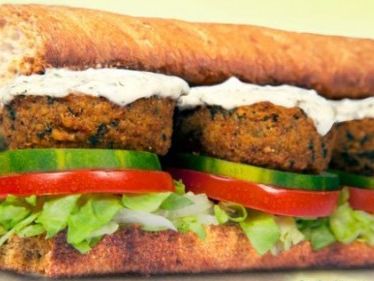 Sanduiche De Falafel Metro