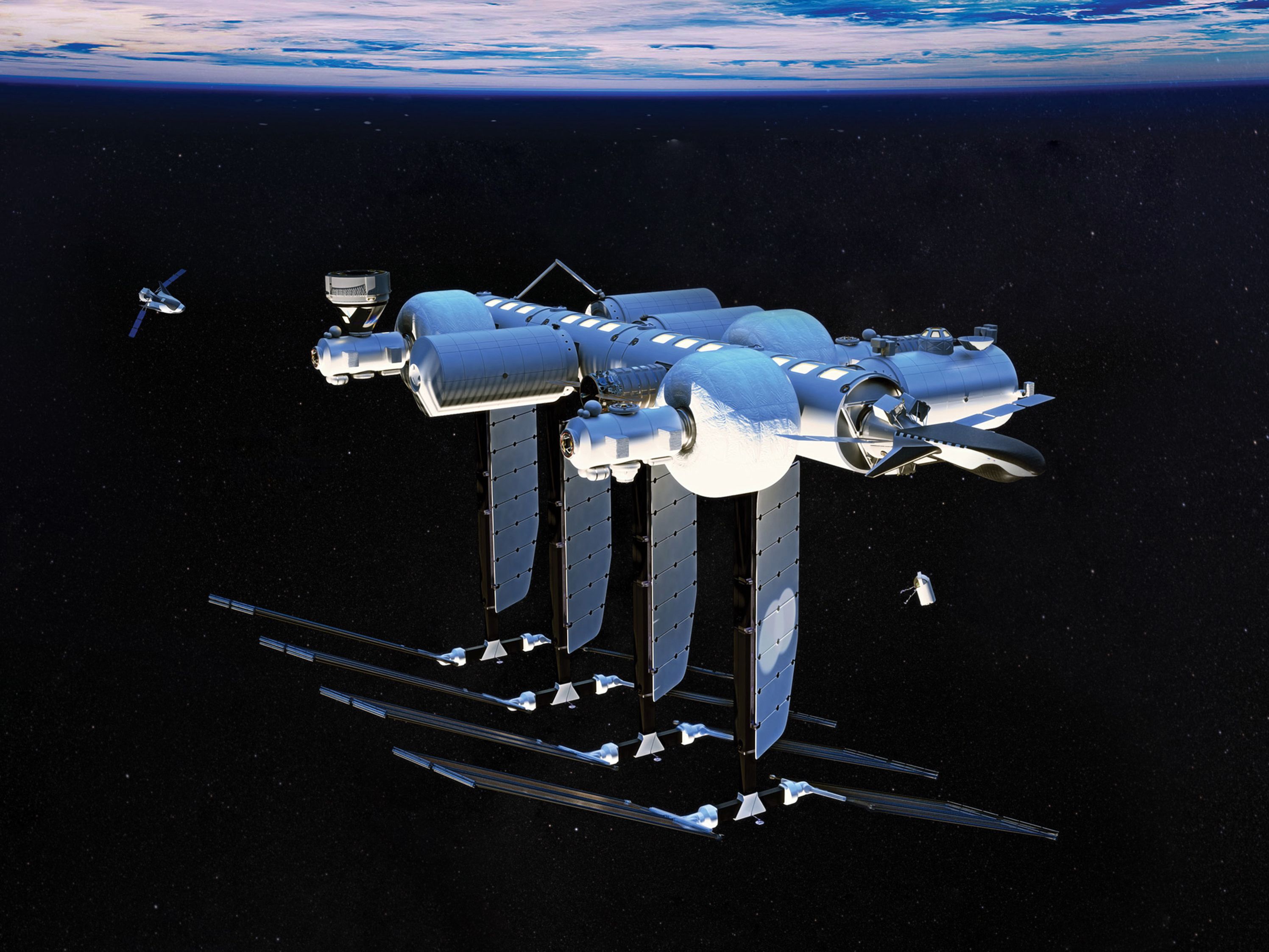 Nasa Blowup Space Station Living Mobileabcnetau Boom! Watch This