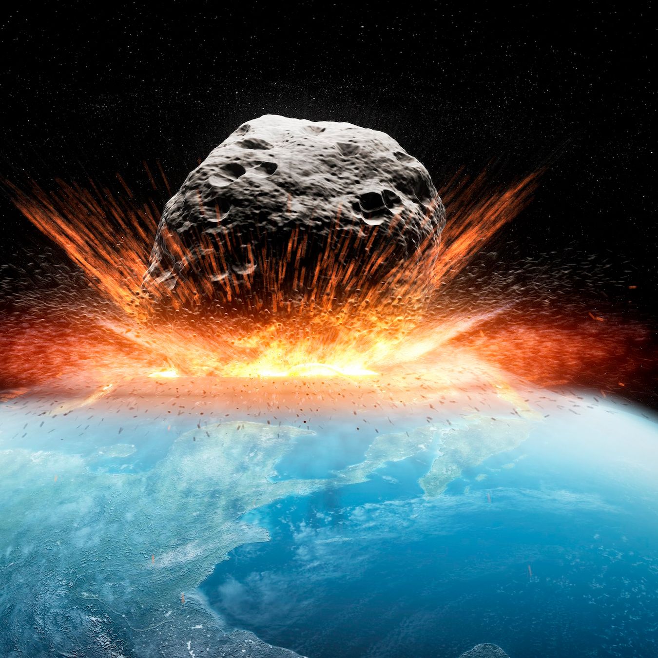 Where Asteroids Hit The Earth Craters