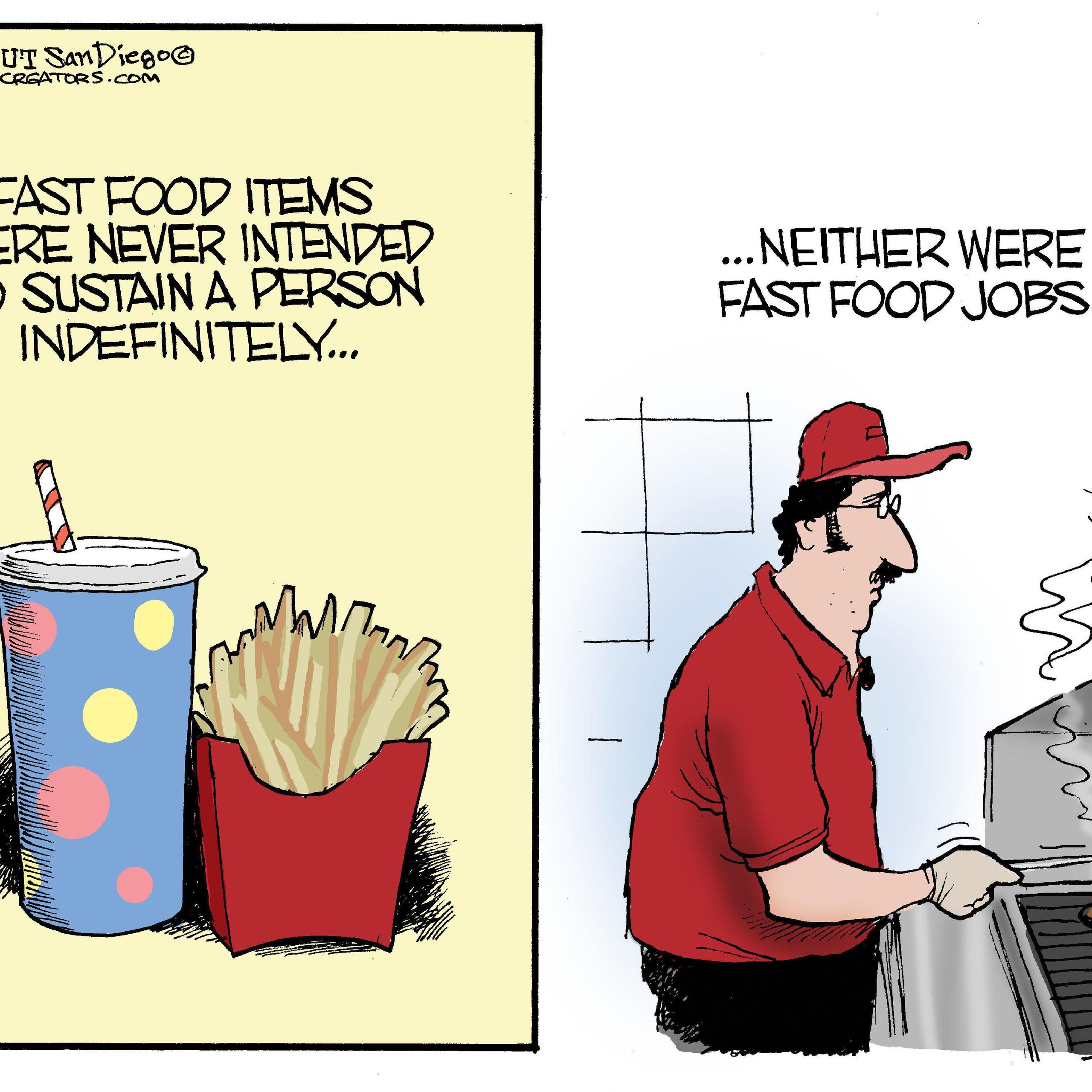 Anti Minimum Wage Cartoons Minimum Wage Political Cartoon Democratic