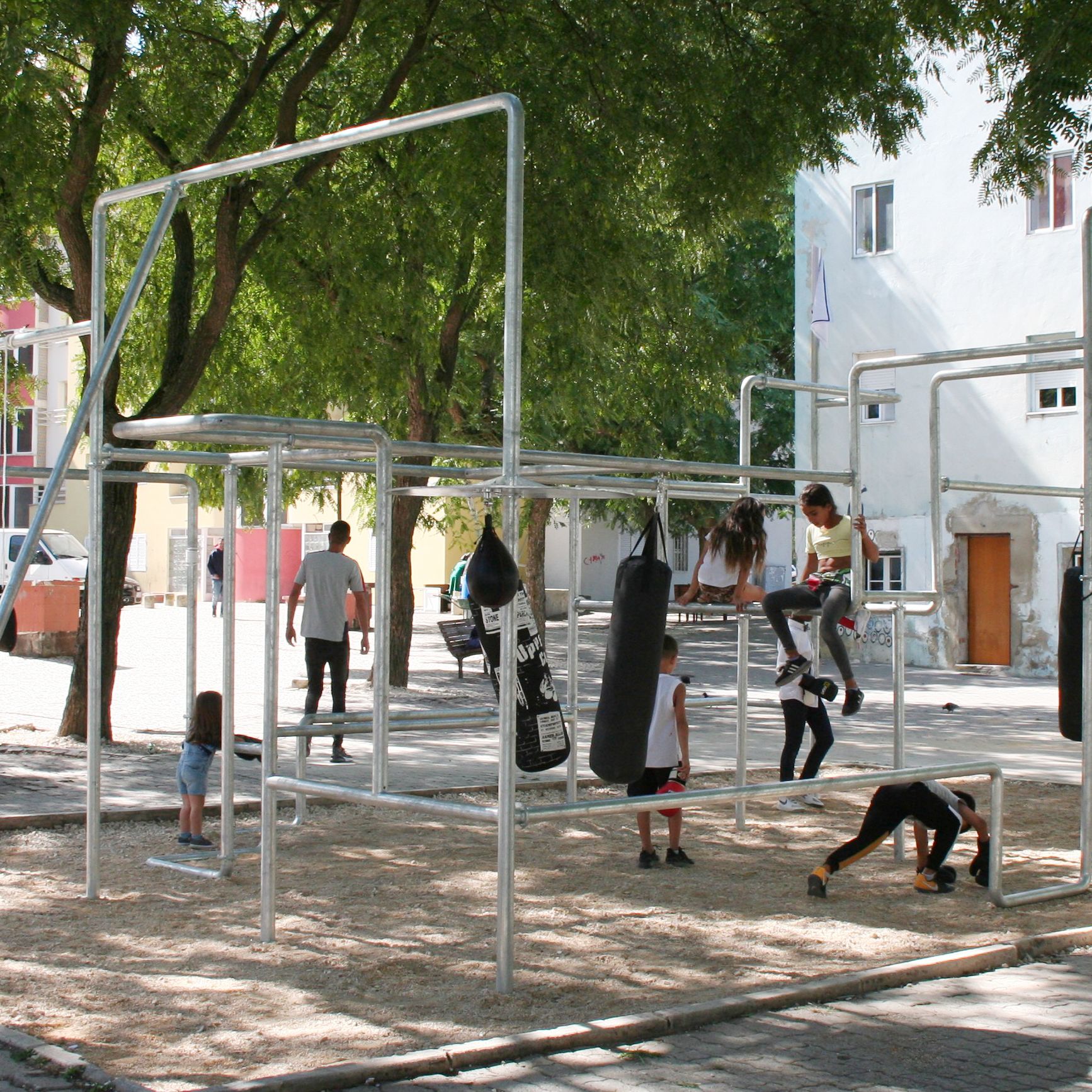 Outdoor Pavilion Boxing Gym