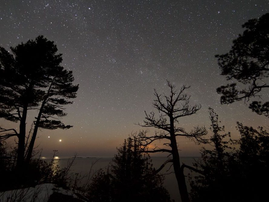 First Star In The Night Sky