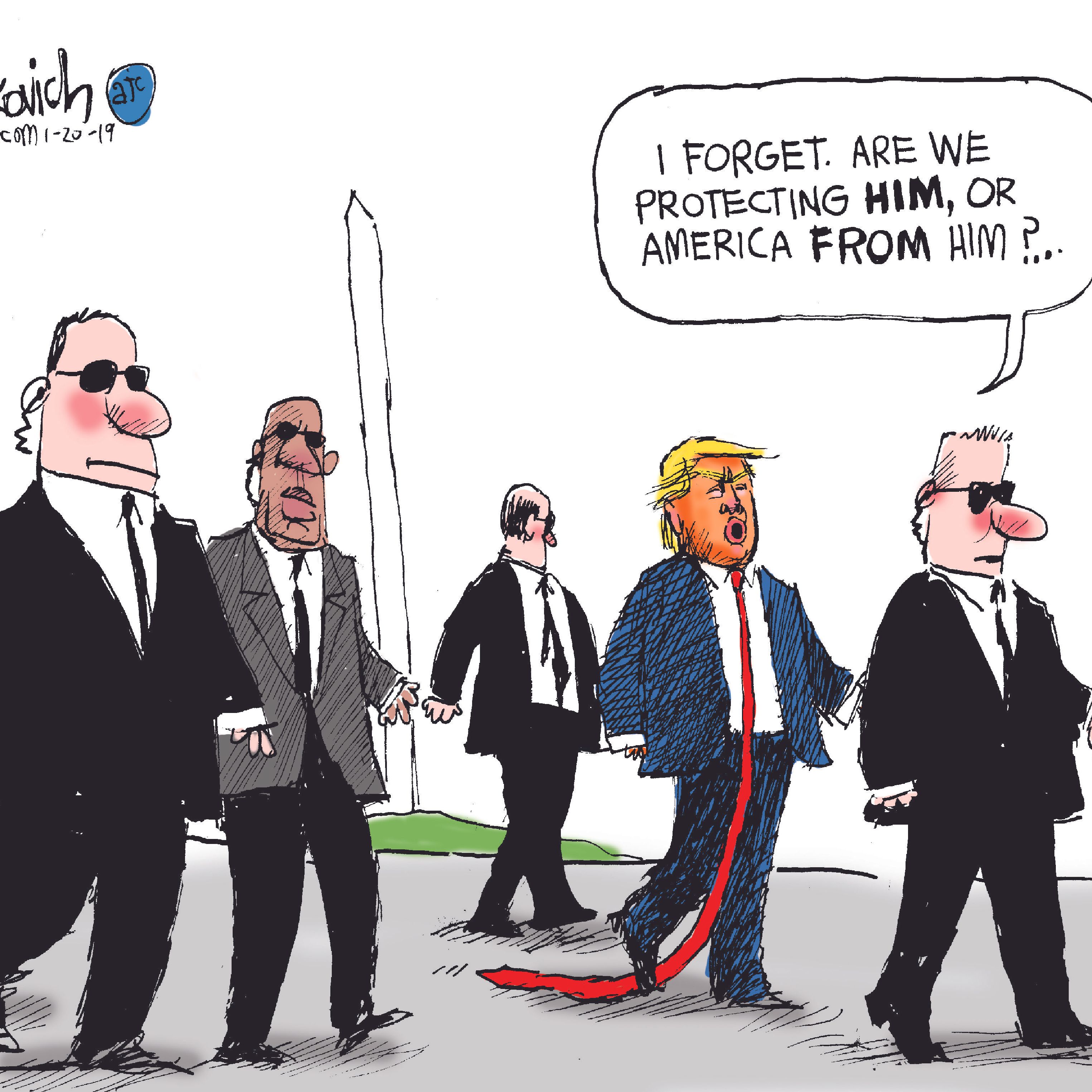 Secret Service Cartoons