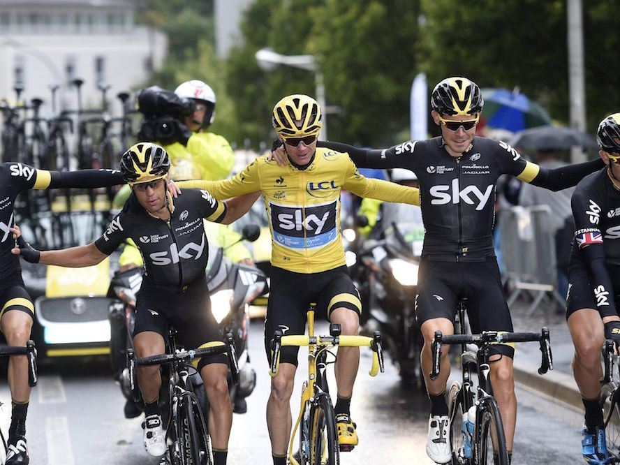 Team Sky Cycling Logo Chasing Yellow: An Interview With Team Sky