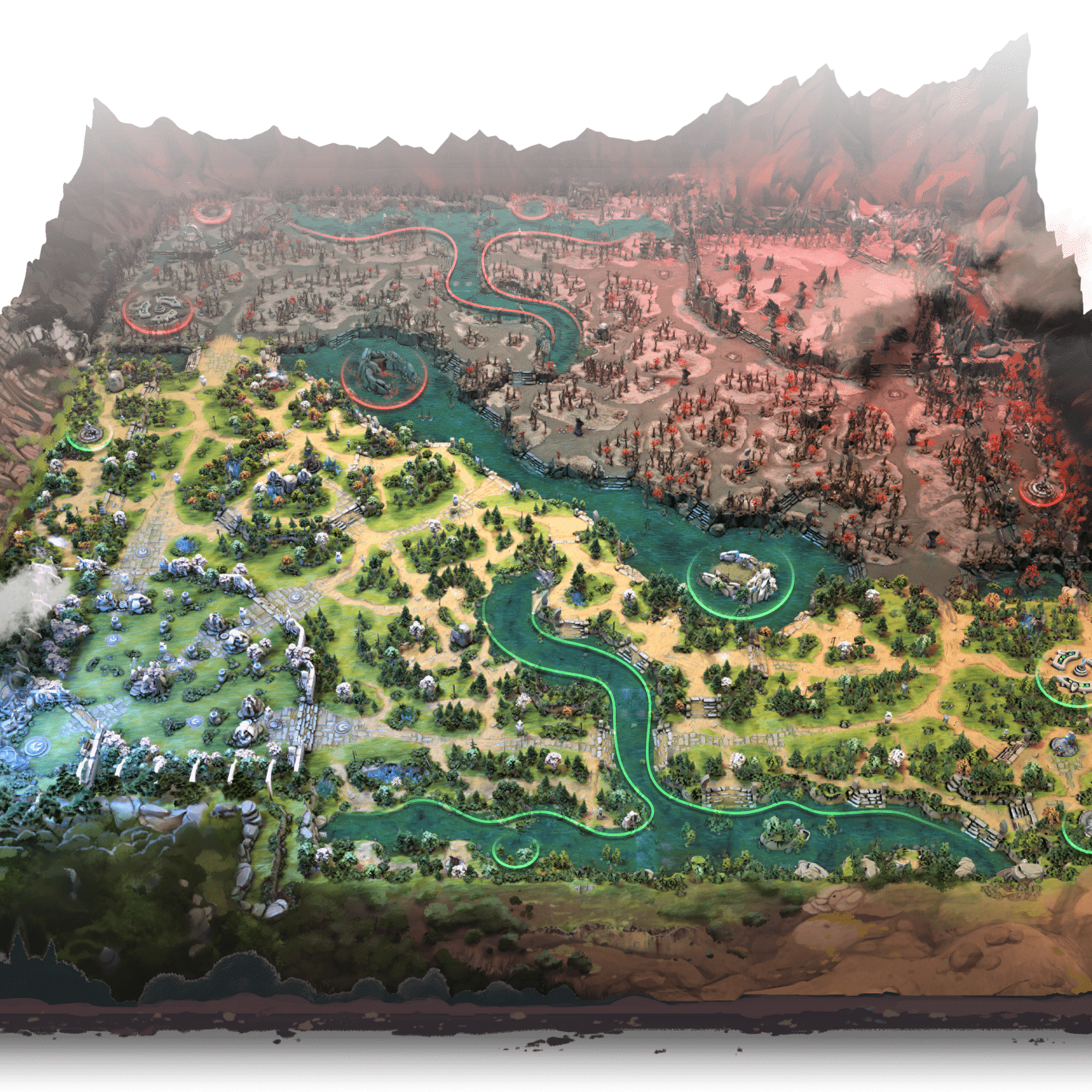 Mapa Do Dota 2 The Biggest Changes In 'Dota 2' 7.00 Update | Inverse