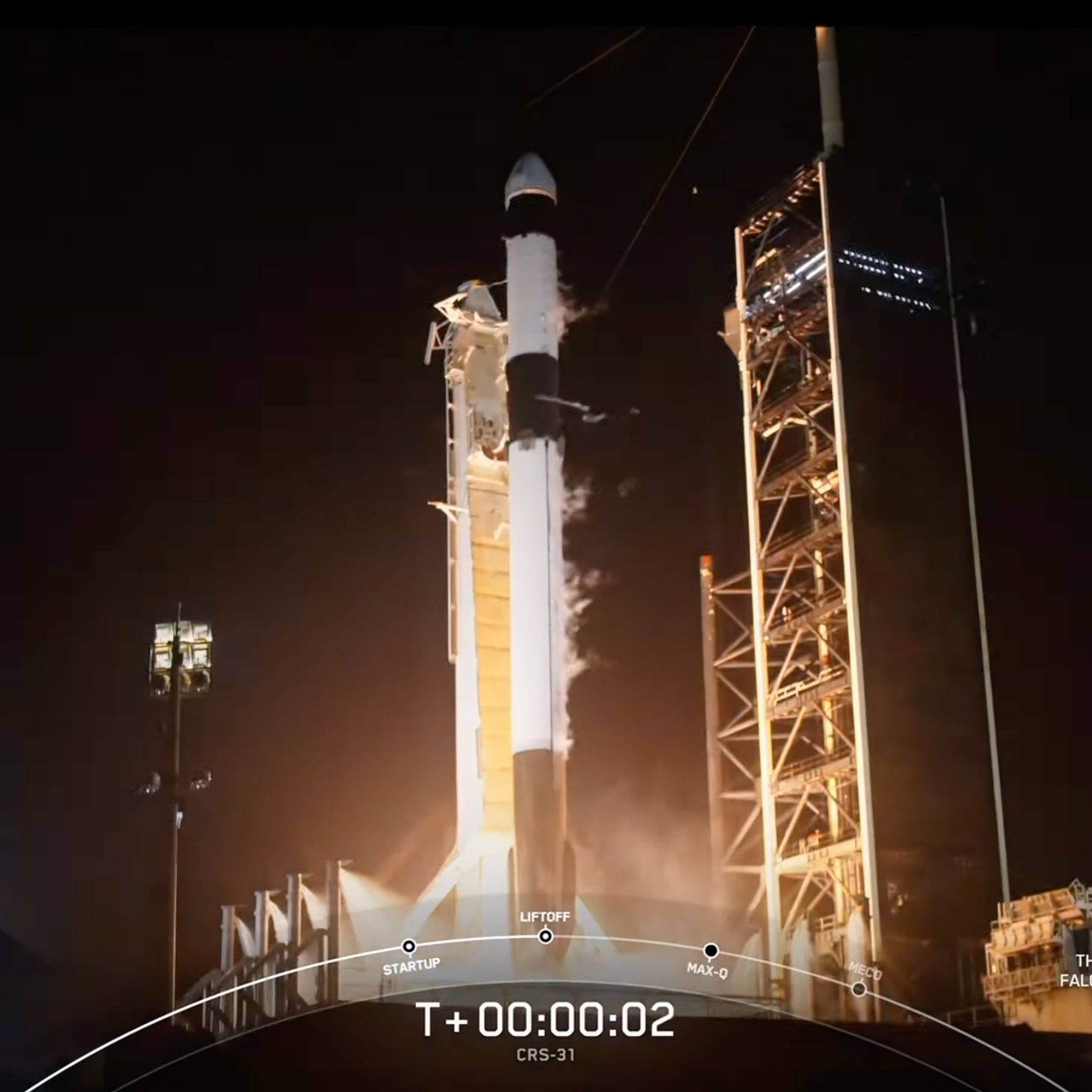Falcon X Rocket 3 Crs SpaceX Successfully Launches And Recovers Falcon