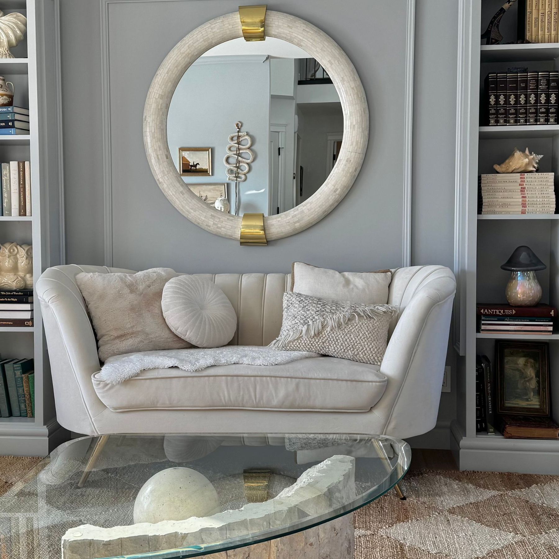 Billy Bookcase Behind Couch Ideas - Infoupdate.org